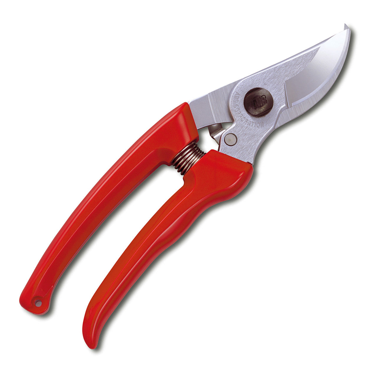 ARS Bypass Secateur Pruner - Red Handles - 18.7CM
